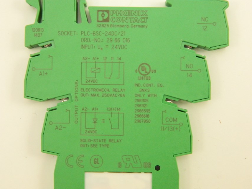 Relais PLC-RSC-24DC/21 24VDC/1 Weinig