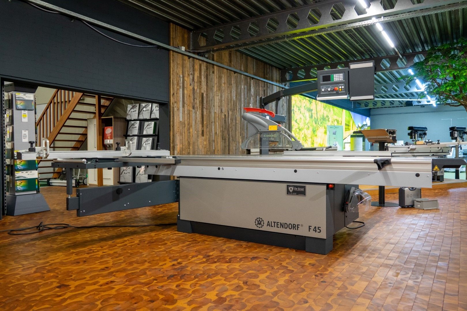 Altendorf F45 formaatzaag; ProDrive, EvoDrive & ElmoDrive