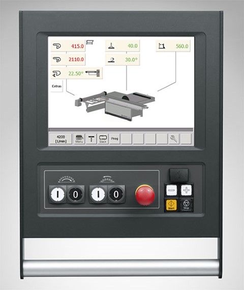 Altendorf F45 formaatzaag; ProDrive, EvoDrive & ElmoDrive
