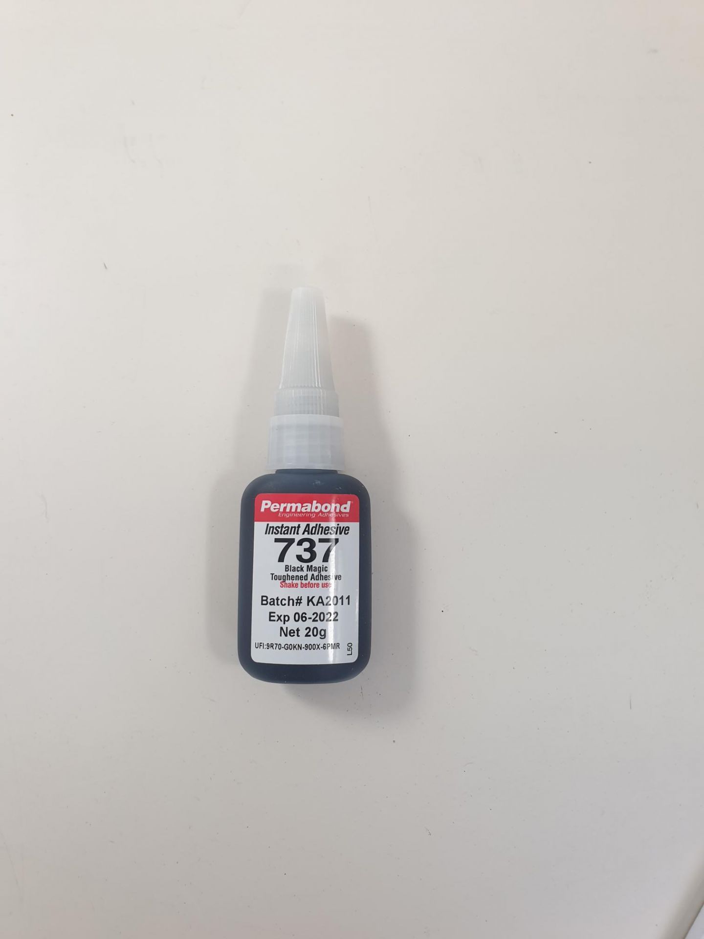 Permabond lijm C737 Adhesive,black magic