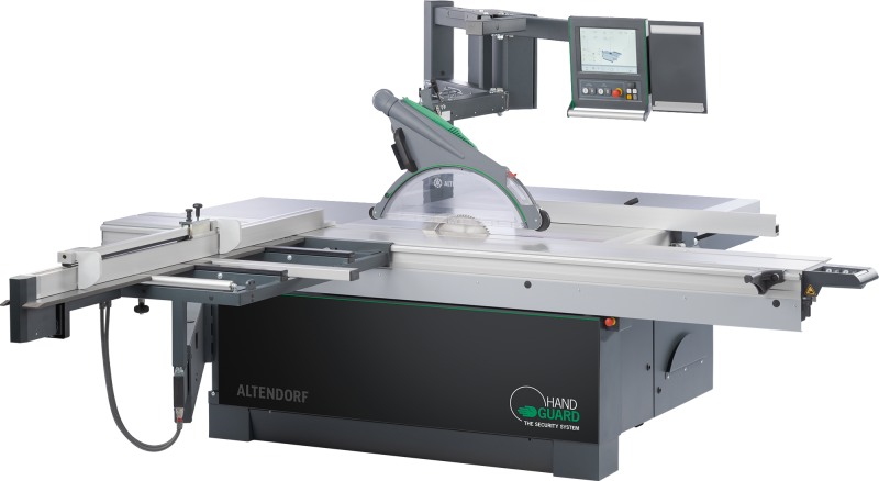 Altendorf F45 formaatzaag; ProDrive, EvoDrive & ElmoDrive